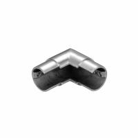 China Round Handrail Connector 90 Degree Handrail Corner Angle Elbow Railing Connector for sale