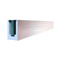 China Frameless Aluminum U Channel Glass Railing Shoe Base Anodic Oxidation Aluminum U Channel Base for sale