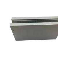 China Aluminium Glass Profile U Channel Aluminium U Railing Post Base Profiles For Glass Handrail Balustrade For 12Mm Glass for sale