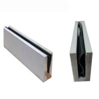China China Professional Aluminum Base Shoe For Glass Railing Swimming Pool Customized Glass Railings for sale