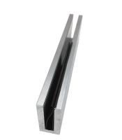 China China Professional Aluminum Base Shoe For Glass Railing Swimming Pool Customized Glass Railings for sale