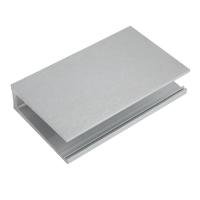 China Foshan Balcony Aluminum U Channel Glass Railing Base Profile With Fittings Factory for sale