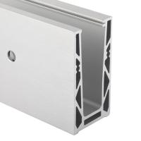 China High Quality Frameless Glass Railing Product Aluminum U Channel Base For Glass Frameless Glass Railing for sale