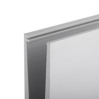 China Aluminum U Channel Base Outside Glass Balustrade Bottom Clamp Glass Railing System for sale