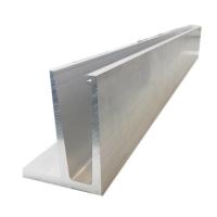 China Aluminum U Channel Base Outside Glass Balustrade Bottom Clamp Glass Railing System for sale