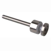 China Manufacturer Price Balcony Glass Railing Chrome Fastener Female Stainless Steel Clinching Standoff Stud for sale