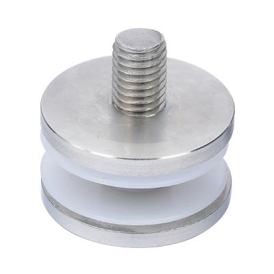 China Precision Stainless Steel Sus304 Glass Fittings Adjustable Glass Stair Railing Standoff for sale