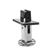 China Fence Clamp Spigot Glass Railing Stainless Steel Glass Spigot For Glass Balustrade Railing Pool Fencing Fitting for sale