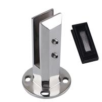 China Fence Clamp Spigot Glass Railing Stainless Steel Glass Spigot For Glass Balustrade Railing Pool Fencing Fitting for sale