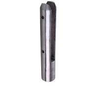 China Duplex 2205 304 316 Stainless Steel Spigot Clamp Glass Pool Deck Fence Round Spigots Balustrade Railing Spigot for sale