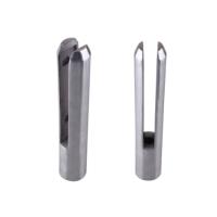 China Duplex 2205 304 316 Stainless Steel Spigot Clamp Glass Pool Deck Fence Round Spigots Balustrade Railing Spigot for sale