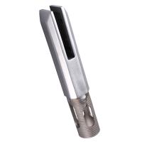 China Satin Finish Stainless Steel Frameless Glass Pool Fence Spigot Stainless Steel Glass Spigot Glass Balustrade Spigot for sale
