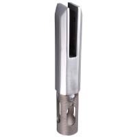 China Satin Finish Stainless Steel Frameless Glass Pool Fence Spigot Stainless Steel Glass Spigot Glass Balustrade Spigot for sale