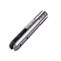 China In Stock Stainless 316 2205 Square Frameless Glass Spigot Balustrade Glass Railing for sale