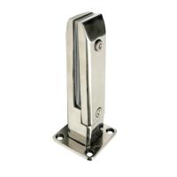 China Stainless Steel Glass Spigot For Frameless Glass Stairs Handrail Balustrade Pool Fencing Glass Railing Spigots for sale