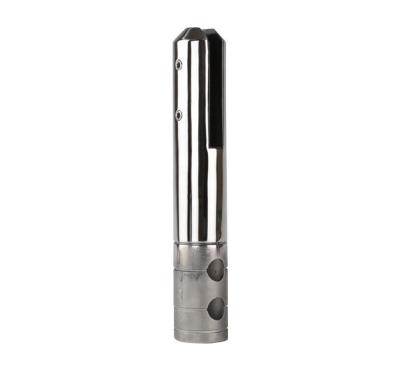 China Stainless Steel Glass Clamp Glass Spigots Post Balustrade Stairs Railing Pool Balcony Fence Floor Glass Mounting Spigots for sale