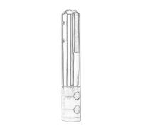 China Stainless Steel Glass Clamp Glass Spigots Post Balustrade Stairs Railing Pool Balcony Fence Floor Glass Mounting Spigots for sale