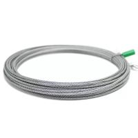 China 150Ft High Strength Stainless Steel 316 304 Railing Wire Rope Wire Cable Rope Sling Roll for sale