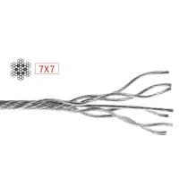 China 150Ft High Strength Stainless Steel 316 304 Railing Wire Rope Wire Cable Rope Sling Roll for sale
