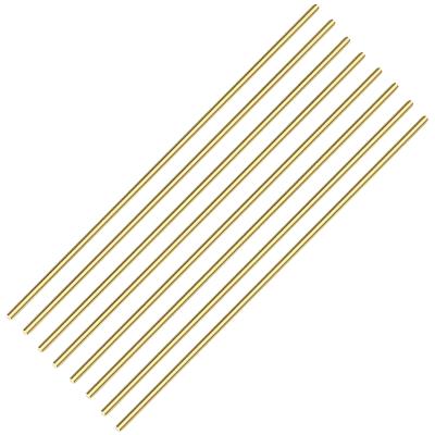 China Factory Brass Metal Round Bar Rod Railing Balustrade Fence Bar for sale