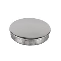 China 304 316 Balustrade Railing Stainless Steel Handrail Pipe Tube End Cap Fence Post Cap for sale