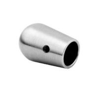China Stainless Steel 304 316 Staircase Balustrade End Plug Railing Handrail Tube End Cap Cover for sale