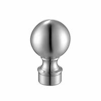China 304 316 Staircase Handrail Round Shape Handrail End Cover Stainless Steel Pipe Base Cover for sale