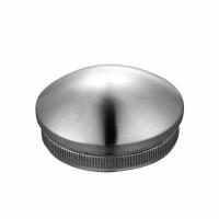 China Handrail Pipe Plug Cover 304 316 Round End Cap Stainless Steel Pipe Cover Decorative End Cap for sale
