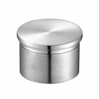 China Handrail 304 316 Tube Pipe Plug Round End Cap Stainless Steel Pipe Cover Decorative End Cap Fitting for sale
