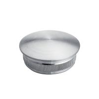 China Handrail 304 316 Tube Pipe Plug Round End Cap Stainless Steel Pipe Cover Decorative End Cap Fitting for sale