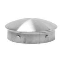 China Mono Railing Round Plug Stainless Steel Round Steel Tubing Handrail End Cap Railing Decorative for sale