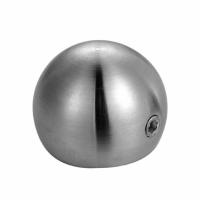 China High Quality 304 316  Stainless Steel Railing Accessories Surface Balustrade Fittings  End Cover For Railing for sale