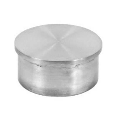 China High Quality Railing Tube Dome 304 316 Stair Handrail Stainless Steel End Cover for sale