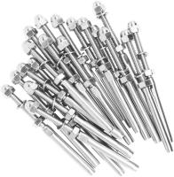 China Post Cable End Fitting Stainless Steel Cable Terminal Kit Stair Deck End Fitting T316 Stainless Steel Protector Sleeves for sale