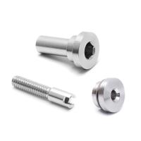 China Cable Railing Kit 316 Stainless Steel Swage Threaded Stud Tension End Fitting Terminal Flat for sale