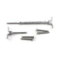 China Swageless Wire Rope Fittings 316 Stainless Steel Cable Railing Tensioner for sale