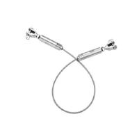 China Cable Railing System Quick Lock Stainless Steel Wire Fence Fittings Kits for sale