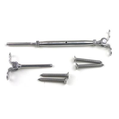 China Cable Railing Protective Sleeve Cable Railing Turnbuckles With Jaw Hand Swage Deck Railing System for sale