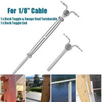 China Cable Railing Protective Sleeve Cable Railing Turnbuckles With Jaw Hand Swage Deck Railing System for sale