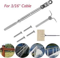 China Cable Railing Protective Sleeve Cable Railing Turnbuckles With Jaw Hand Swage Deck Railing System for sale
