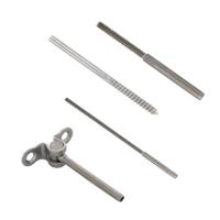 China T316 Stainless Steel Left Right Handed Thread Swage Lag Screws Wood Post Of 1/8