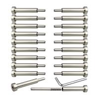 China Safe Strong Wire Cable Railing Hardware Black Wire Fence Tensioner Kits for sale