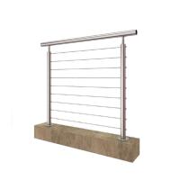 China Staircase Stair Railing Components Deck Stainless Steel 304 316 SS Wire Cable for sale