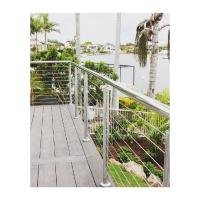 China Staircase Stair Railing Components Deck Stainless Steel 304 316 SS Wire Cable for sale