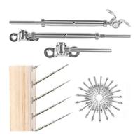 China Deck Stair Railing Components Cable Stainless Steel Terminal Swage Stud for sale
