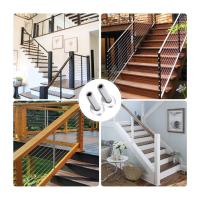 China Deck Stair Railing Components Cable Stainless Steel Terminal Swage Stud for sale