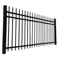 China Hot Sale Non Welded Assembled Zinc Steel Wrought Iron Fence Guardrail for sale