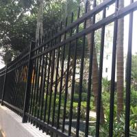 China Hot Sale Non Welded Assembled Zinc Steel Wrought Iron Fence Guardrail for sale