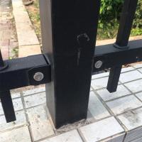 China Hot Sale Non Welded Assembled Zinc Steel Wrought Iron Fence Guardrail for sale