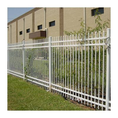 China Assemblable Simple Metal Fence Garden Outdoor Wrought Iron Rilings System for sale